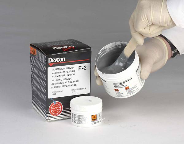 Devcon F-2 10711 Alüminyum Sıvı Epoksi - Arti Endustri